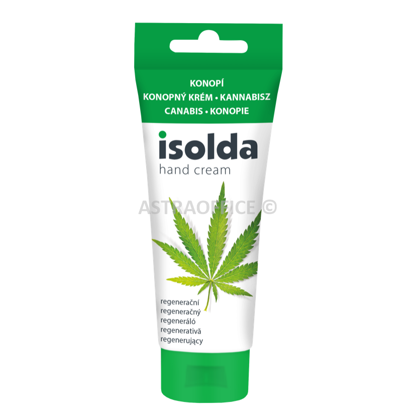 krém na ruce ISOLDA Konopný s pupálkovým olejem 100ml